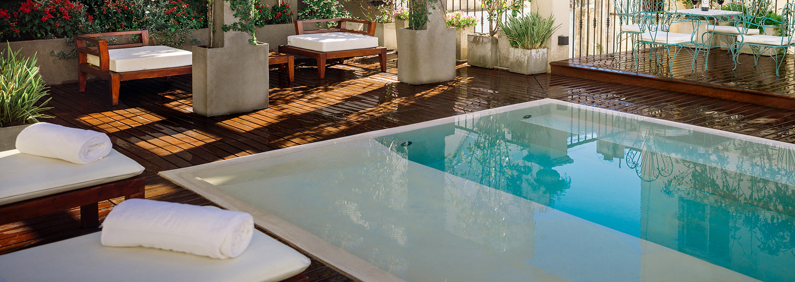 Pool Terrace - Poetry Building